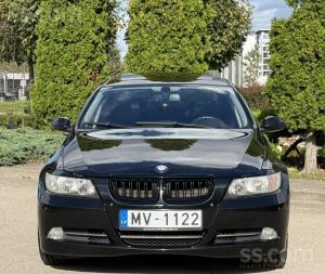 Black BMW 320 2005 in Riga, with an engine capacity of 2.00 L and mileage of 215 thousand km for 2950 €, photo 3 on AUTOMOTO.COM.LV