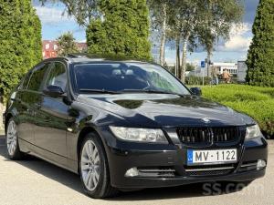 Black BMW 320 2005 in Riga, with an engine capacity of 2.00 L and mileage of 215 thousand km for 2950 €, photo 4 on AUTOMOTO.COM.LV