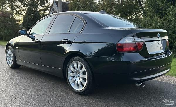Black BMW 320 2005 in Marijampole, with an engine capacity of 2.00 L and mileage of 258 thousand km for 4200 €, photo 4 on AUTOMOTO.COM.LV