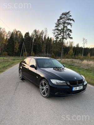 Черный БМВ 320 2005 в Балви, объемом двигателя 2.00 л и пробегом 0 тыс. км за 3100 €, фото 3 на AUTOMOTO.COM.LV