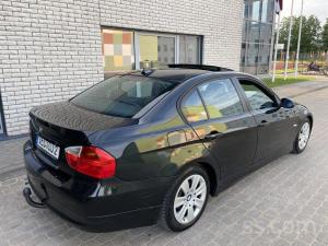 Black BMW 320 2006 in Balvi, with an engine capacity of 2.00 L and mileage of 306 thousand km for 5200 €, photo 5 on AUTOMOTO.COM.LV
