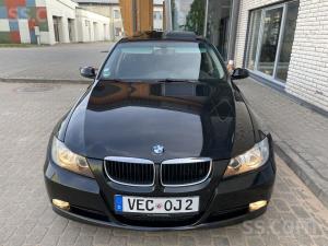 Black BMW 320 2006 in Balvi, with an engine capacity of 2.00 L and mileage of 306 thousand km for 5200 €, photo 8 on AUTOMOTO.COM.LV