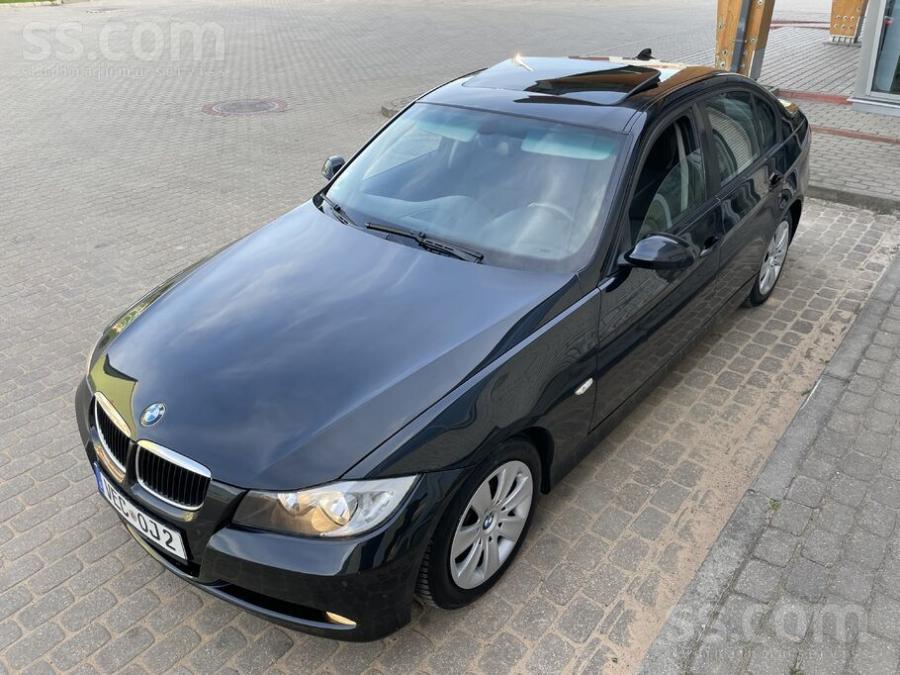 Black BMW 320 2006 in Balvi, with an engine capacity of 2.00 L and mileage of 306 thousand km for 5200 €, photo 24 on AUTOMOTO.COM.LV