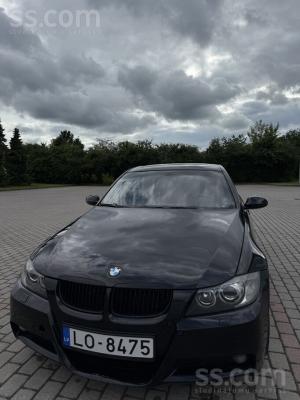 Black BMW 320 2006 in Dobele, with an engine capacity of 2.00 L and mileage of 341 thousand km for 5000 €, photo 1 on AUTOMOTO.COM.LV