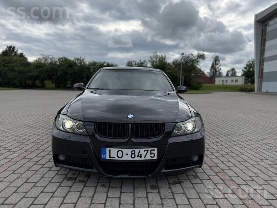 Black BMW 320 2006 in Dobele, with an engine capacity of 2.00 L and mileage of 341 thousand km for 5000 €, photo 10 on AUTOMOTO.COM.LV