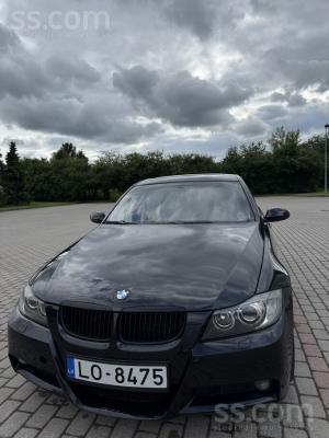 Black BMW 320 2006 in Dobele, with an engine capacity of 2.00 L and mileage of 341 thousand km for 5000 €, photo 11 on AUTOMOTO.COM.LV