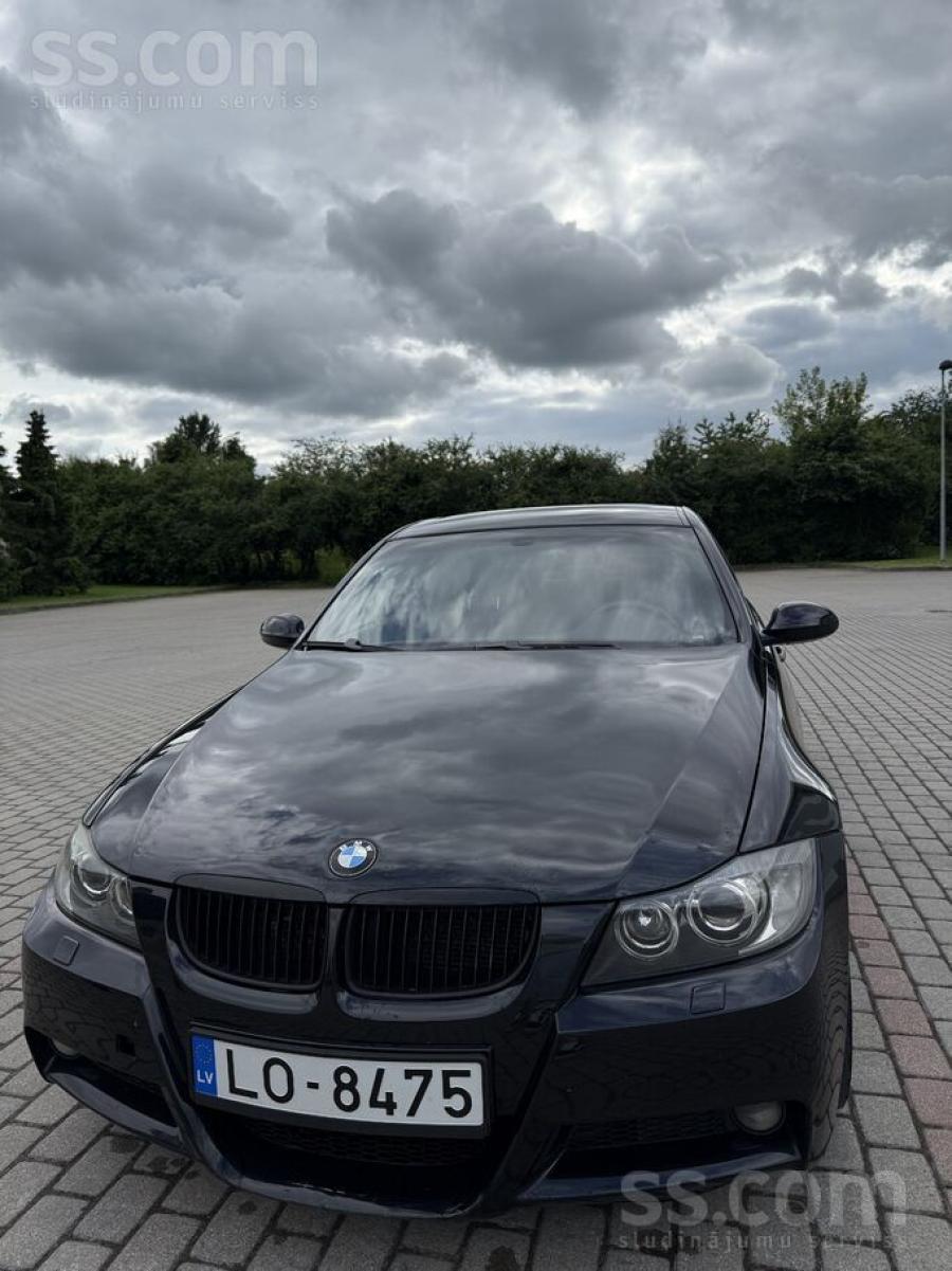 Black BMW 320 2006 in Dobele, with an engine capacity of 2.00 L and mileage of 341 thousand km for 5000 €, photo 11 on AUTOMOTO.COM.LV