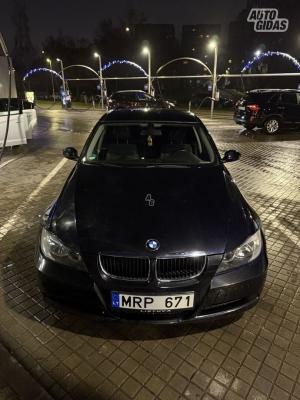 Black BMW 320 2006 in Vilnius, with an engine capacity of 2.00 L and mileage of 209 thousand km for 1900 €, photo  on AUTOMOTO.COM.LV