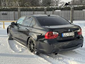 Black BMW 320 2006 in Riga, with an engine capacity of 2.00 L and mileage of 0 thousand km for 5200 €, photo 4 on AUTOMOTO.COM.LV