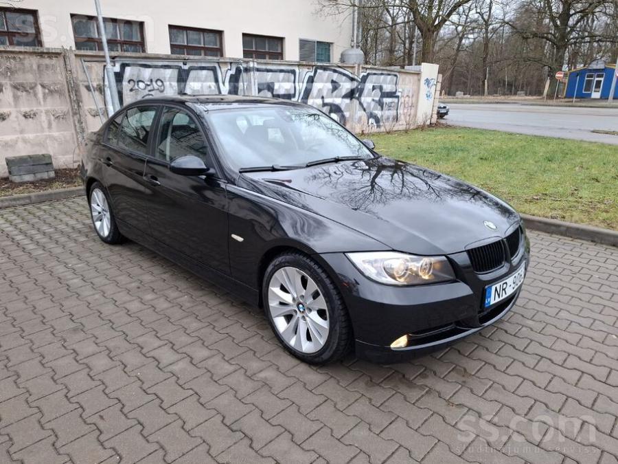 Melns BMW 320 2006 Rīga, ar dzinēja tilpumu 2.00 L un nobraukumu 290 tūkst. km par 4200 €, foto 3 vietnē AUTOMOTO.COM.LV