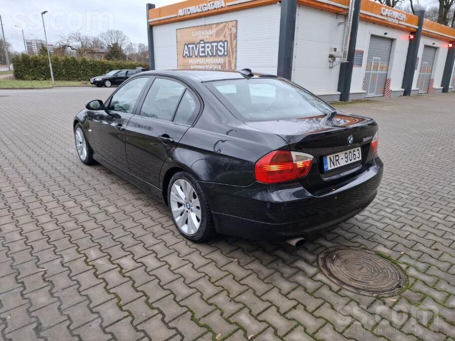 Melns BMW 320 2006 Rīga, ar dzinēja tilpumu 2.00 L un nobraukumu 290 tūkst. km par 4200 €, foto 7 vietnē AUTOMOTO.COM.LV