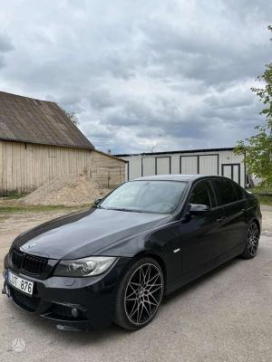 Black BMW 320 2006 in Marijampole, with an engine capacity of 2.00 L and mileage of 442 thousand km for 3000 €, photo 2 on AUTOMOTO.COM.LV