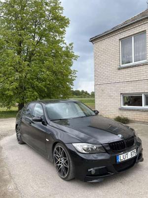Black BMW 320 2006 in Marijampole, with an engine capacity of 2.00 L and mileage of 442 thousand km for 3000 €, photo 9 on AUTOMOTO.COM.LV