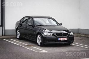 Black BMW 320 2006 in Riga, with an engine capacity of 2.00 L and mileage of 367 thousand km for 3850 €, photo 4 on AUTOMOTO.COM.LV