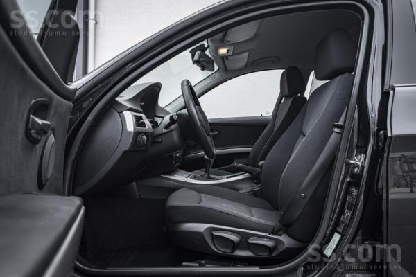 Black BMW 320 2006 in Riga, with an engine capacity of 2.00 L and mileage of 367 thousand km for 3850 €, photo 9 on AUTOMOTO.COM.LV