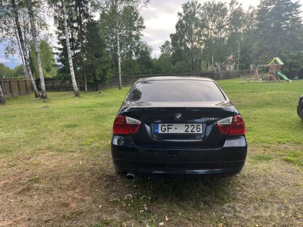 Черный БМВ 320 2006 в Рига, объемом двигателя 2.00 л и пробегом 223 тыс. км за 2500 €, фото 3 на AUTOMOTO.COM.LV