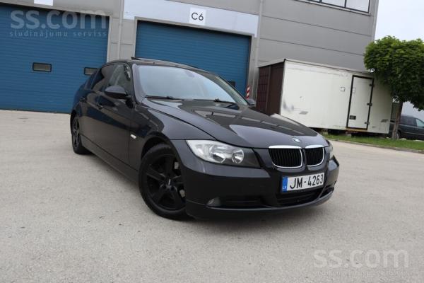 Melns BMW 320 2006 Rīga, ar dzinēja tilpumu 2.00 L un nobraukumu 343 tūkst. km par 4490 €, foto 1 vietnē AUTOMOTO.COM.LV