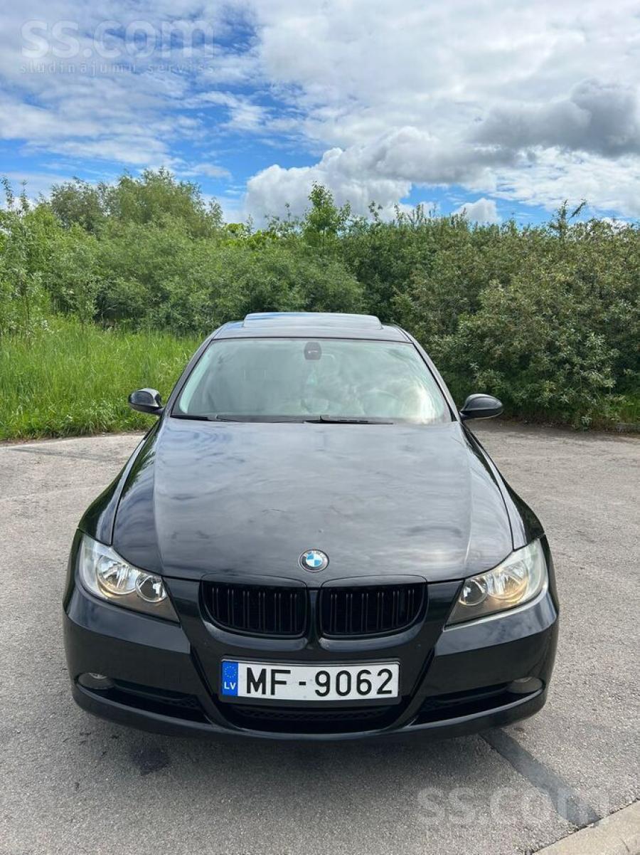 Melns BMW 320 2006 Jelgava, ar dzinēja tilpumu 2.00 L un nobraukumu 338 tūkst. km par 4000 €, foto 3 vietnē AUTOMOTO.COM.LV