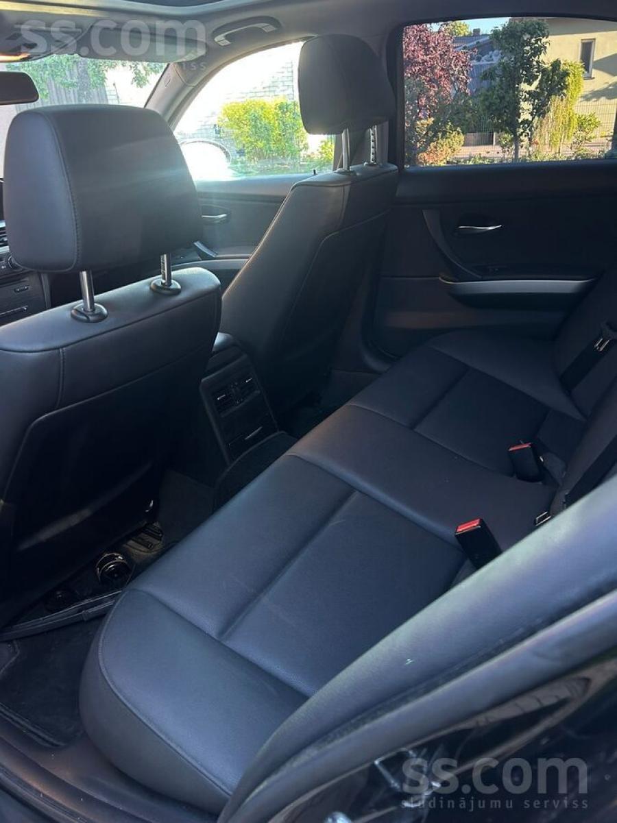 Melns BMW 320 2006 Jelgava, ar dzinēja tilpumu 2.00 L un nobraukumu 338 tūkst. km par 4000 €, foto 10 vietnē AUTOMOTO.COM.LV