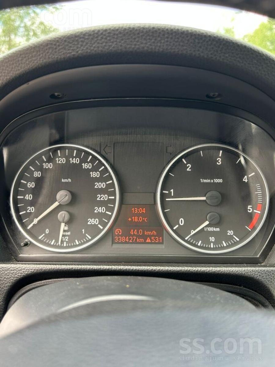 Melns BMW 320 2006 Jelgava, ar dzinēja tilpumu 2.00 L un nobraukumu 338 tūkst. km par 4000 €, foto 11 vietnē AUTOMOTO.COM.LV