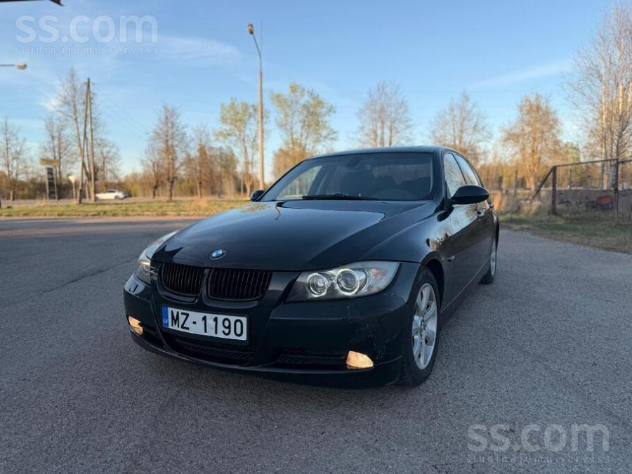 Melns BMW 320 2006 Ogre, ar dzinēja tilpumu 2.00 L un nobraukumu 316 tūkst. km par 3497 €, foto 1 vietnē AUTOMOTO.COM.LV