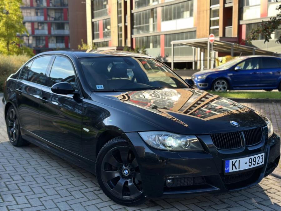 Melns BMW 320 2006 Rīga, ar dzinēja tilpumu 2.00 L un nobraukumu 328 tūkst. km par 3990 €, foto 1 vietnē AUTOMOTO.COM.LV