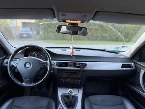Black BMW 320 2006 in Riga, with an engine capacity of 2.00 L and mileage of 412 thousand km for 3700 €, photo 7 on AUTOMOTO.COM.LV