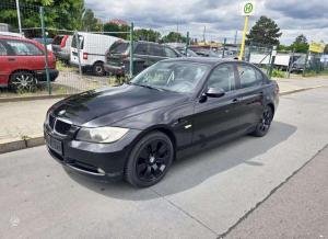 Black BMW 320 2006 in Kaunas, with an engine capacity of 2.00 L and mileage of 266 thousand km for 3700 €, photo  on AUTOMOTO.COM.LV