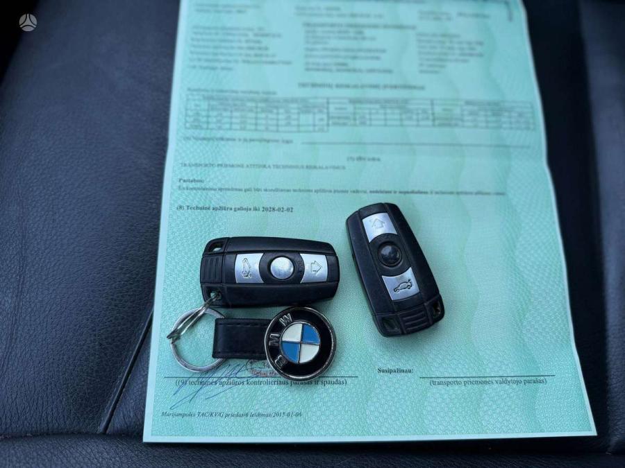Melns BMW 320 2006 Kauņa, ar dzinēja tilpumu 2.00 L un nobraukumu 337 tūkst. km par 4900 €, foto 27 vietnē AUTOMOTO.COM.LV