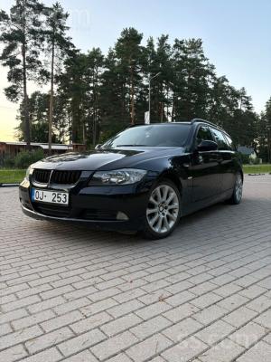 Black BMW 320 2006 in Riga, with an engine capacity of 2.00 L and mileage of 380 thousand km for 2200 €, photo 6 on AUTOMOTO.COM.LV