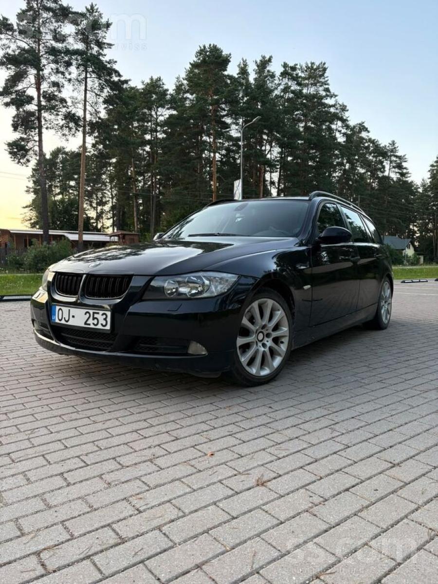 Black BMW 320 2006 in Riga, with an engine capacity of 2.00 L and mileage of 380 thousand km for 2200 €, photo 6 on AUTOMOTO.COM.LV