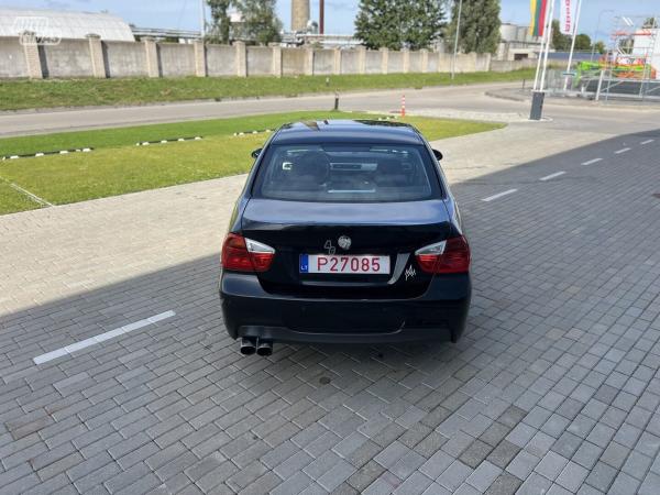 Black BMW 320 2006 in Silute, with an engine capacity of 2.00 L and mileage of 263 thousand km for 3499 €, photo 6 on AUTOMOTO.COM.LV