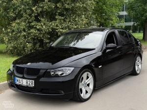 Черный БМВ 320 2006 в Каунас, объемом двигателя 2.00 л и пробегом 320 тыс. км за 4500 €, фото  на AUTOMOTO.COM.LV
