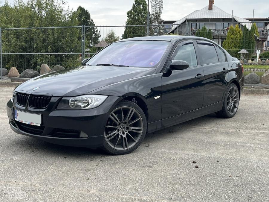 Black BMW 320 2006 in Klaipeda, with an engine capacity of 2.00 L and mileage of 0 thousand km for 2250 €, photo 4 on AUTOMOTO.COM.LV