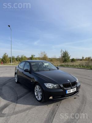 Melns BMW 320 2006 Dobele, ar dzinēja tilpumu 2.00 L un nobraukumu 306 tūkst. km par 3850 €, foto 1 vietnē AUTOMOTO.COM.LV