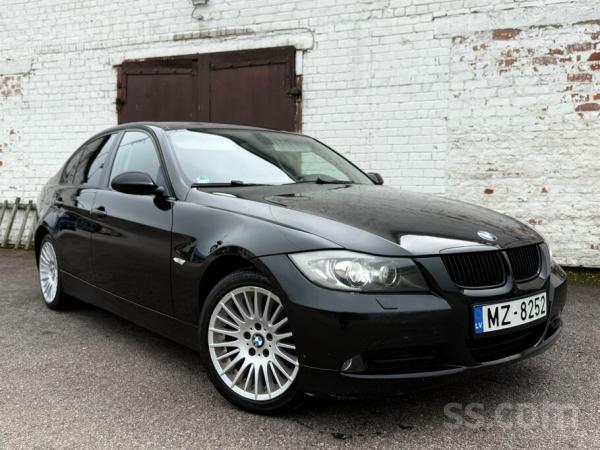 Melns BMW 320 2006 Bauska, ar dzinēja tilpumu 2.00 L un nobraukumu 0 tūkst. km par 3950 €, foto 1 vietnē AUTOMOTO.COM.LV