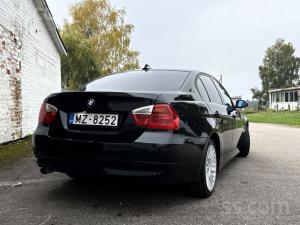 Black BMW 320 2006 in Bauska, with an engine capacity of 2.00 L and mileage of 0 thousand km for 3950 €, photo 6 on AUTOMOTO.COM.LV