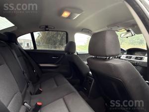 Black BMW 320 2006 in Bauska, with an engine capacity of 2.00 L and mileage of 0 thousand km for 3950 €, photo 11 on AUTOMOTO.COM.LV