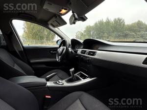Black BMW 320 2006 in Bauska, with an engine capacity of 2.00 L and mileage of 0 thousand km for 3950 €, photo 12 on AUTOMOTO.COM.LV