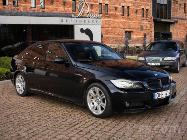 Melns BMW 320 2006 Liepāja, ar dzinēja tilpumu 2.00 L un nobraukumu 354 tūkst. km par 3700 €, foto 1 vietnē AUTOMOTO.COM.LV