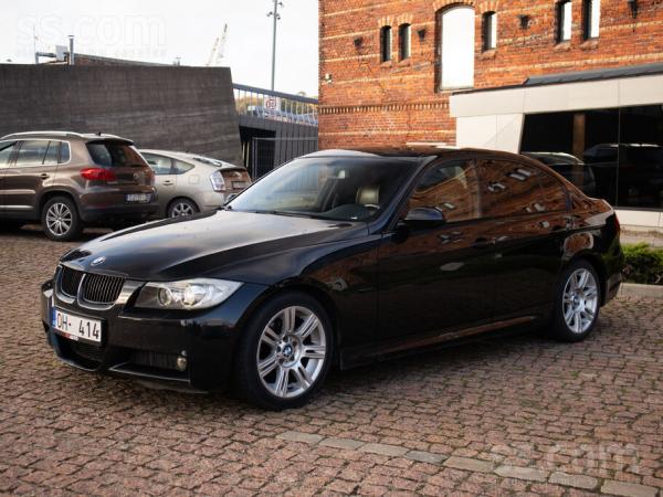 Melns BMW 320 2006 Liepāja, ar dzinēja tilpumu 2.00 L un nobraukumu 354 tūkst. km par 3700 €, foto 4 vietnē AUTOMOTO.COM.LV