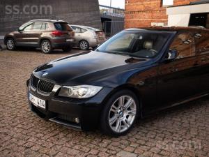 Black BMW 320 2006 in Liepaja, with an engine capacity of 2.00 L and mileage of 354 thousand km for 3700 €, photo 9 on AUTOMOTO.COM.LV