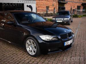 Black BMW 320 2006 in Liepaja, with an engine capacity of 2.00 L and mileage of 354 thousand km for 3700 €, photo 11 on AUTOMOTO.COM.LV