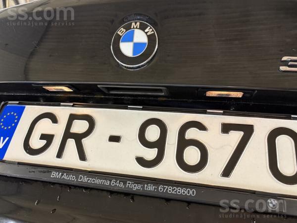 Black BMW 320 2007 in Riga, with an engine capacity of 2.00 L and mileage of 240 thousand km for 8990 €, photo 10 on AUTOMOTO.COM.LV