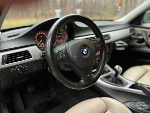 Black BMW 320 2007 in Vilnius, with an engine capacity of 2.00 L and mileage of 249 thousand km for 3149 €, photo 10 on AUTOMOTO.COM.LV