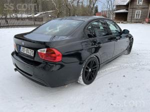 Melns BMW 320 2007 Valmiera, ar dzinēja tilpumu 2.00 L un nobraukumu 380 tūkst. km par 3990 €, foto 5 vietnē AUTOMOTO.COM.LV