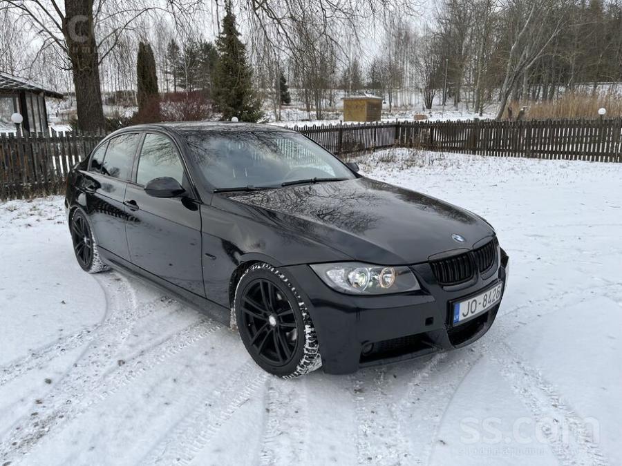 Melns BMW 320 2007 Valmiera, ar dzinēja tilpumu 2.00 L un nobraukumu 380 tūkst. km par 3990 €, foto 7 vietnē AUTOMOTO.COM.LV