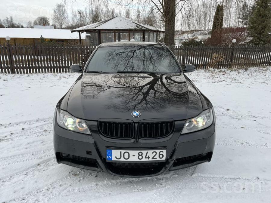 Melns BMW 320 2007 Valmiera, ar dzinēja tilpumu 2.00 L un nobraukumu 380 tūkst. km par 3990 €, foto 8 vietnē AUTOMOTO.COM.LV