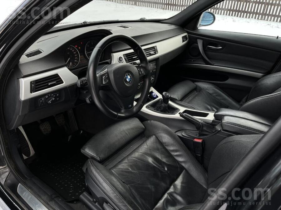 Melns BMW 320 2007 Valmiera, ar dzinēja tilpumu 2.00 L un nobraukumu 380 tūkst. km par 3990 €, foto 9 vietnē AUTOMOTO.COM.LV