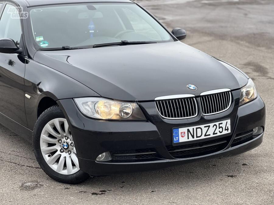 Melns BMW 320 2007 Kaišiadorys, ar dzinēja tilpumu 2.00 L un nobraukumu 340 tūkst. km par 2300 €, foto 5 vietnē AUTOMOTO.COM.LV